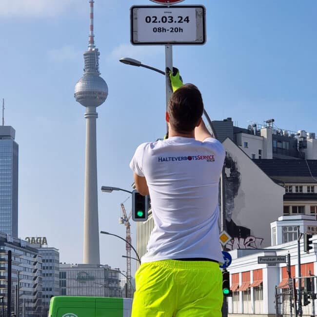 Halteverbot beantragen Berlin – Schritt für Schritt erklärt